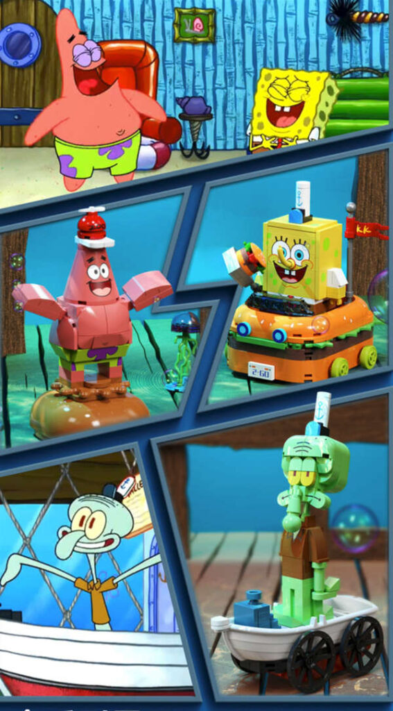 Spongebob bricks